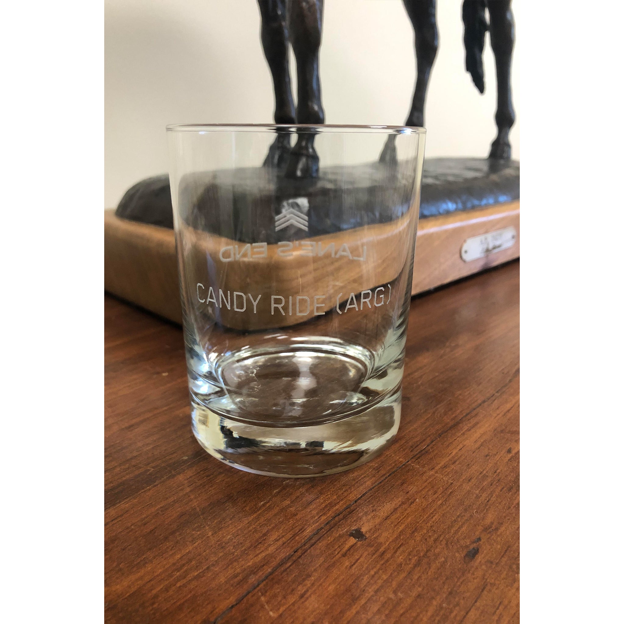 Stallion Deluxe On The Rocks Glass – Lane's End Farm